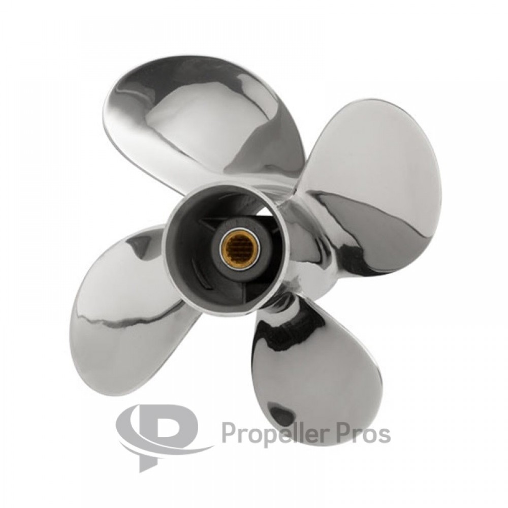 PowerTech SRT 4 Blade Propeller - Tohatsu 9.9-20 HP